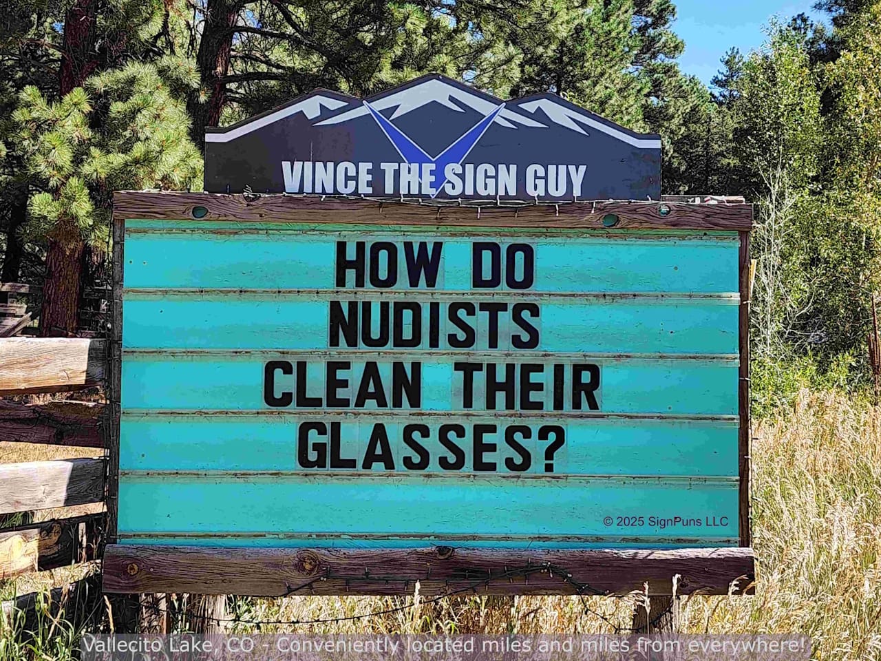 Laugh with Vince the Sign Guy and His Silly Sayings Volume 2