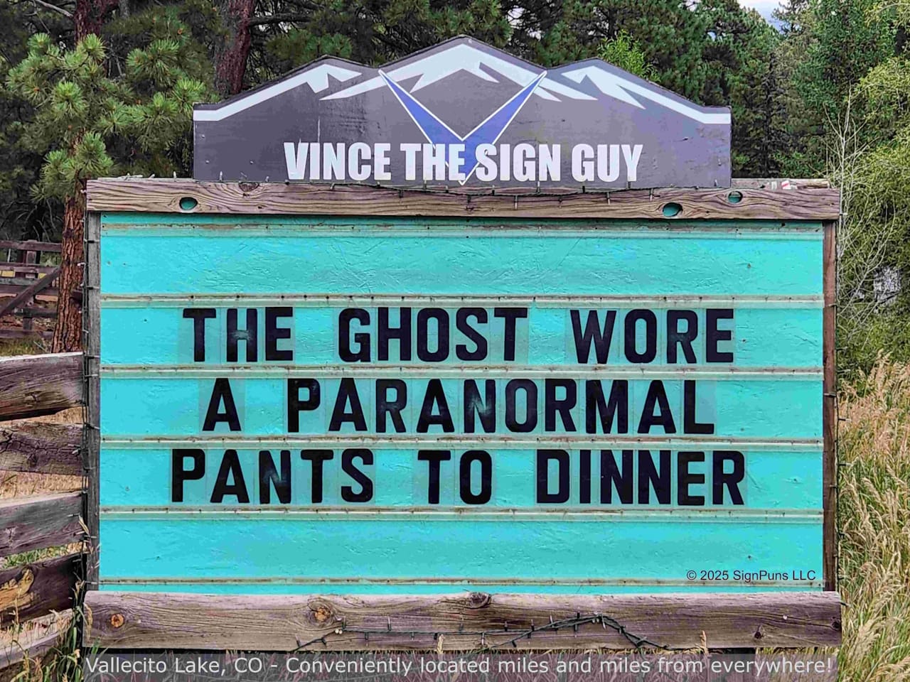 Laugh with Vince the Sign Guy and His Silly Sayings Volume 2