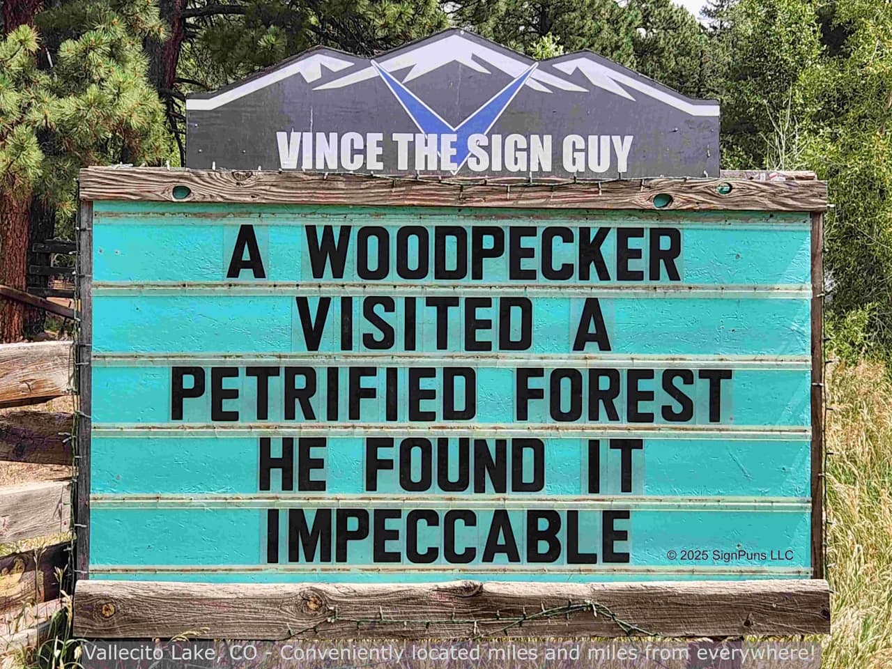 Laugh with Vince the Sign Guy and His Silly Sayings Volume 2