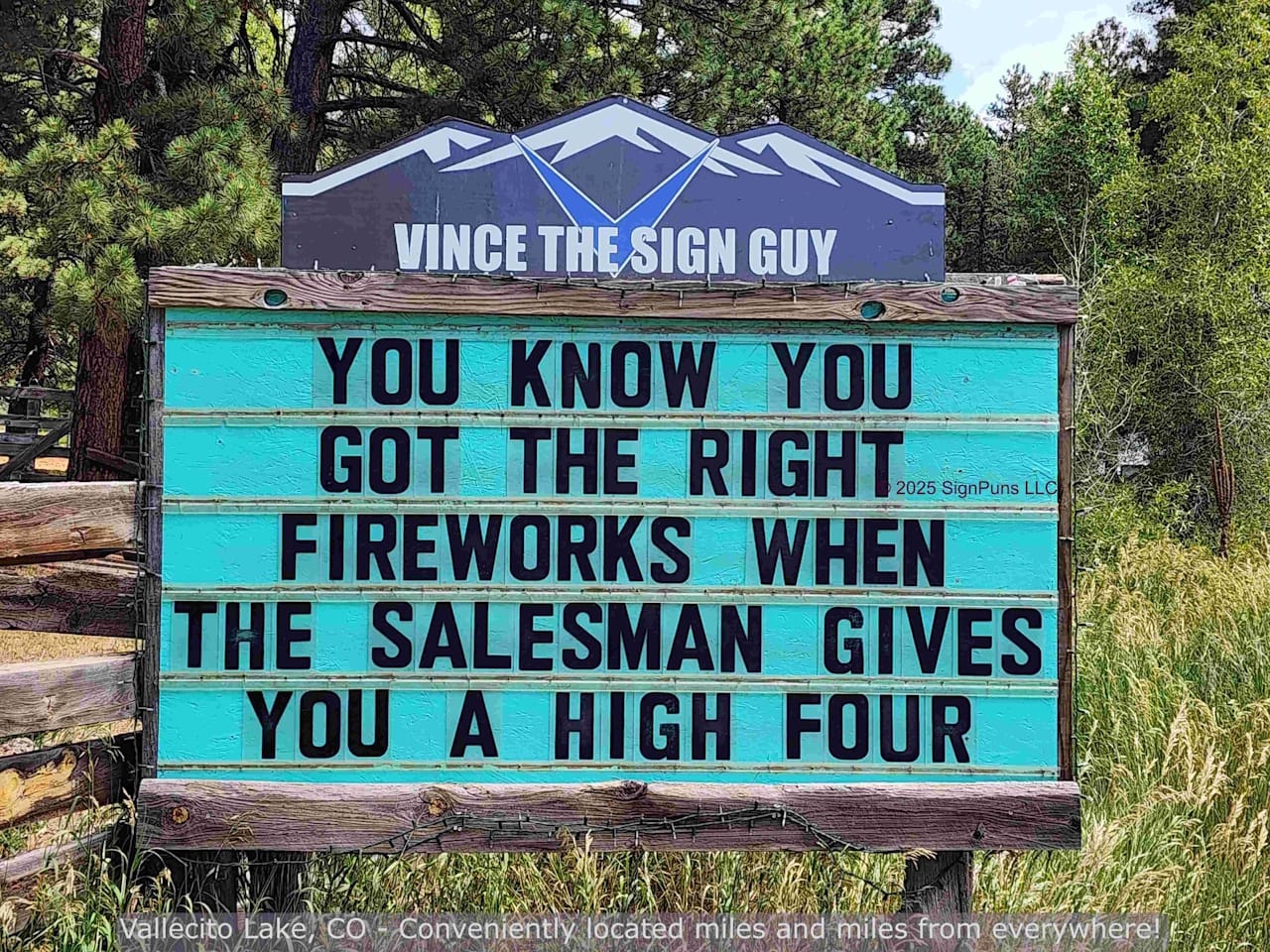 Laugh with Vince the Sign Guy and His Silly Sayings Volume 2
